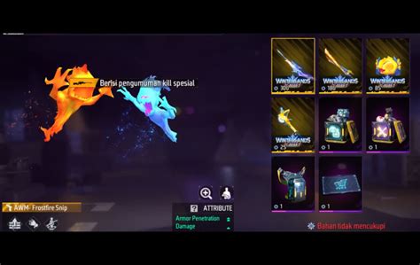 Perlu Berapa Token Skin Awm Frostfire Sniper Free Fire Ff Esportsku
