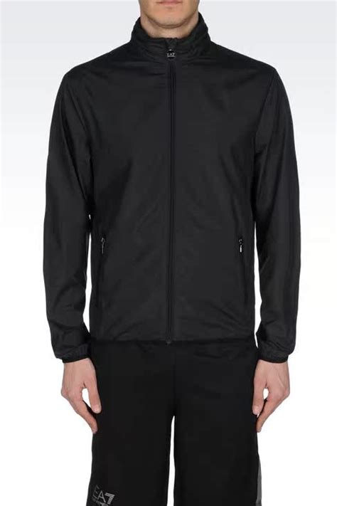 美国代购正品ea7 Armani阿玛尼jacket潮款男士连帽夹克大芒果小椰子