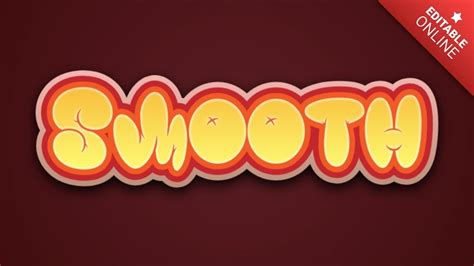 Smooth Text Effect Generator