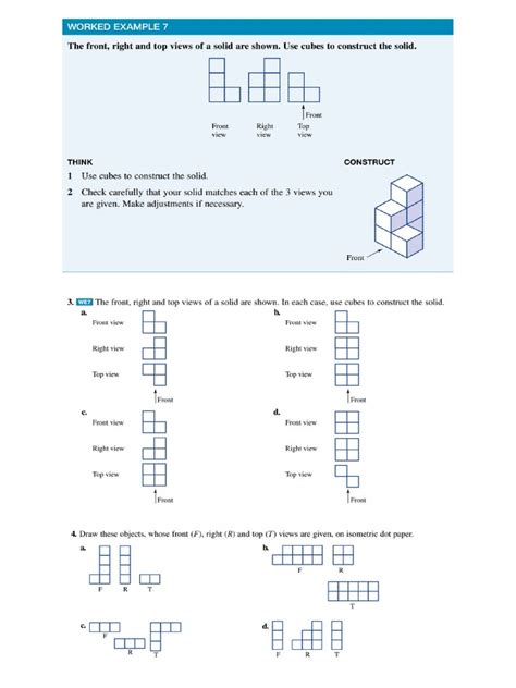 Isomteric Drawing Questions Pdf