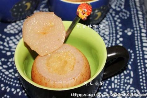【川贝炖雪梨的做法步骤图，川贝炖雪梨怎么做好吃】尚豆小厨下厨房