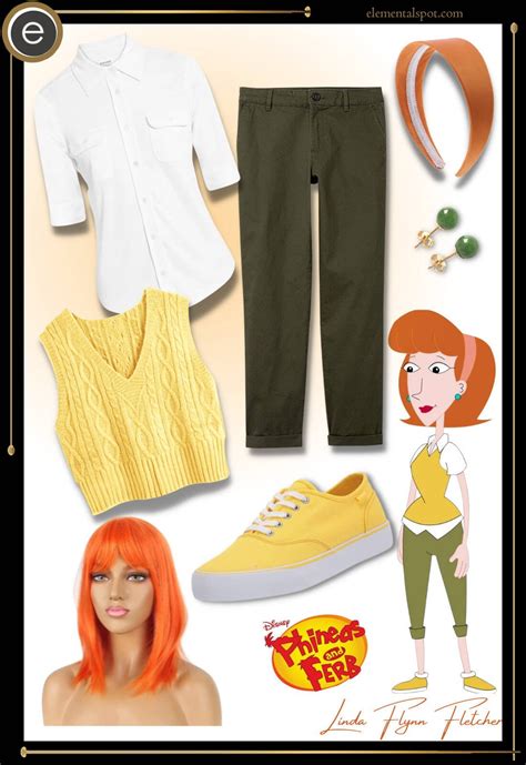 Dress Up Like Linda Flynn Fletcher From Phineas And Ferb Elemental Spot