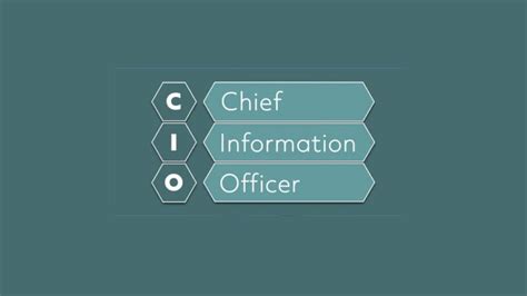 What Does A Chief Information Officer Cio Do
