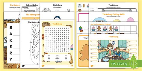 The Bakery Aistear Activity Pack Teacher Made Twinkl