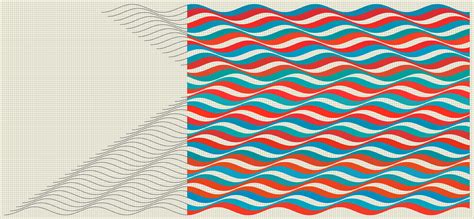 Plotting Bridget Riley Movement In Squares And Circles