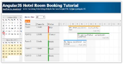 Reservation Web App Tutorials Daypilot Code