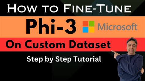 Fine Tune Phi 3 Model Locally On Custom Dataset Youtube