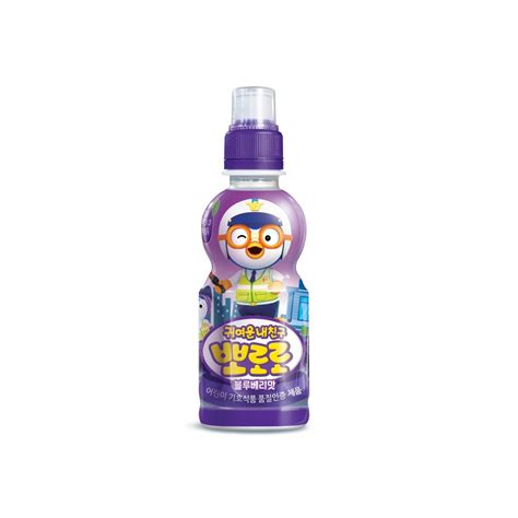 팔도 뽀로로 블루베리 235ml 배민스토어