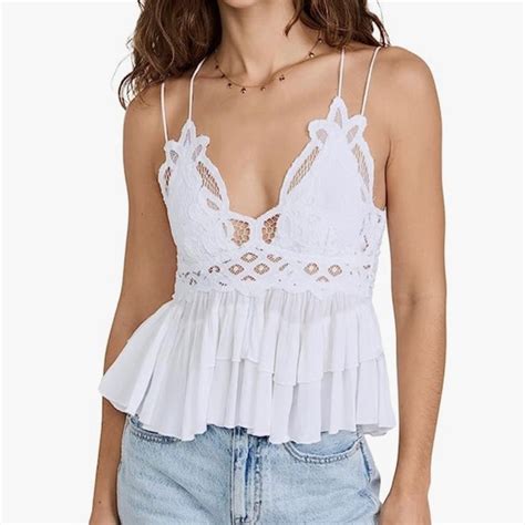 Free People Tops Nwt Free People Adella Cami Poshmark