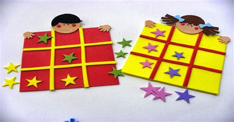 Jogo Da Velha Feito Em Eva Para Dia Das Crian As S Escola