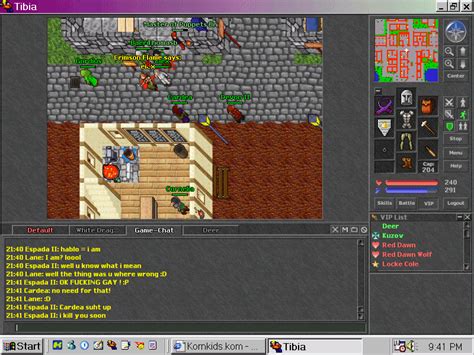 Old Tibia Characters Anyone Else Have Tibia Characters With Old Names