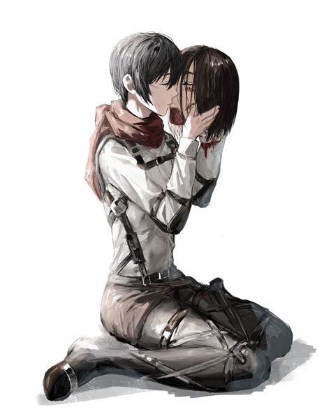 ミカサ・アッカーマン進撃の巨人 「進撃の巨人 Shingeki 」らべるのイラスト