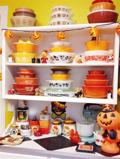 Halloween 2014 Pyrex Display