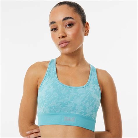 Everlast Seamless Cross Back Sports Bra Low Impact Sports Bras