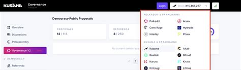 Network Selectorswitcher Scrolling · Issue 2357 · Opensquare Network