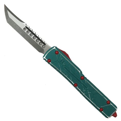 Microtech Signature Series Bounty Hunter Utx 70 Otf Knife Hellhound