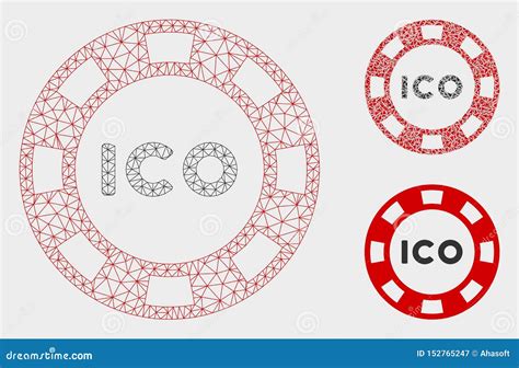Icona Del Mosaico Del Modello E Del Triangolo Della Maglia Simbolica Di