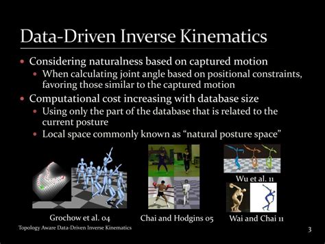 Ppt Topology Aware Data Driven Inverse Kinematics Powerpoint