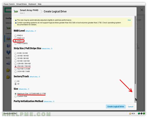 Smart Array P440 Create Raid 5 Using Smart Storage Administrator Any It Here Help Me