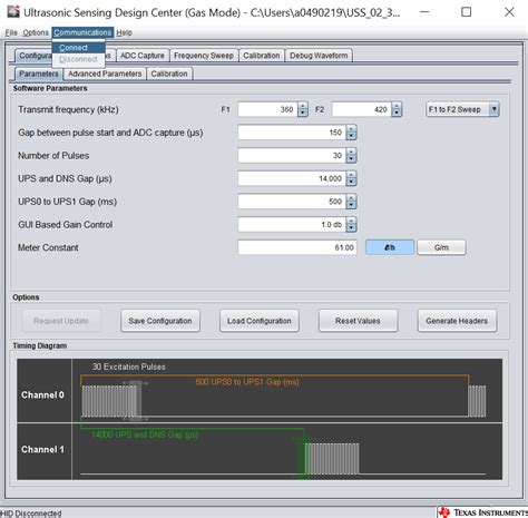 Evm430 Fr6043 Uss App Freeze While Connecting To The Board Error
