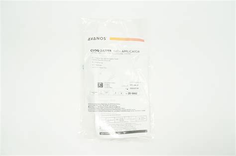 Avanos 20 0002 Clog Zapper Applicator Enteral Feeding Tube Declogging