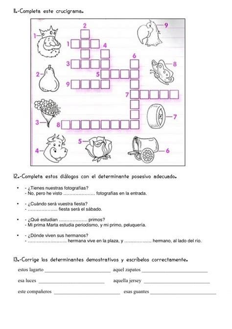 Fichas De Lengua Y Matemáticas De Primaria Escuela En La Nube