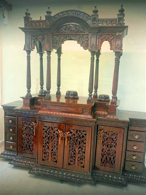 Buy Rosewood Pooja Room Furniture Da Grains
