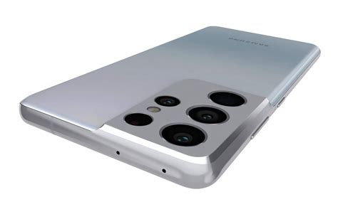 Samsung Galaxy S21 5g Ultra Phantom Silver 3d Model By Reverart