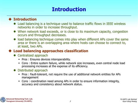 ppt a distributed load balancing approach for industrial ieee 802 11