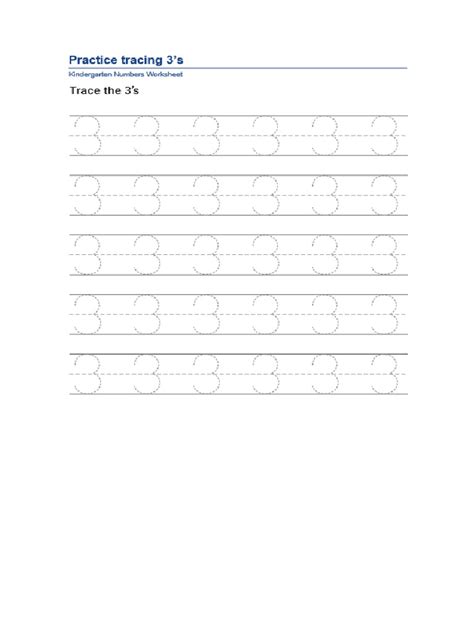 Math Lesson 1 Numbers 1 2 And 3 Worksheet 6 Pdf Copy Pdf