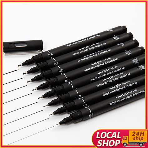 Unipin 005mm 08mm Technical Drawing Pen Fine Liner Pen Designer