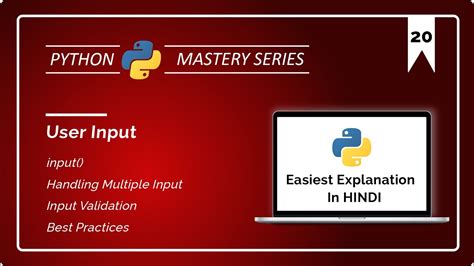 Master Python User Input Input In Depth And Easy Explanation In Hindi Python For