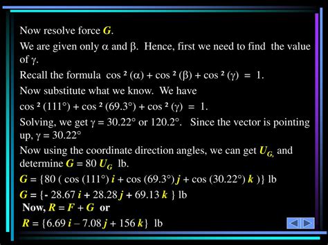 ppt cartesian vectors and addition and subtraction of cartesian vectors