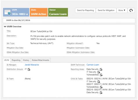 Information Assurance Vulnerability Management Itom Marketplace