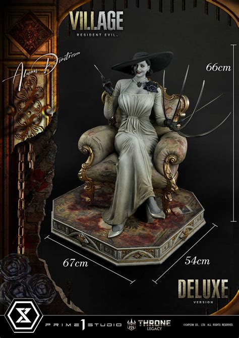Throne Legacy Resident Evil Village Alcina Dimitrescu Dx Bonus Version