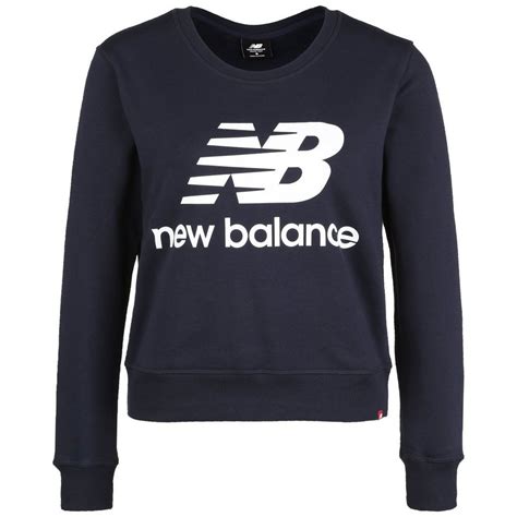 New Balance Sweatshirt »Essentials Crew«, Hochwertiger Material-Mix ...