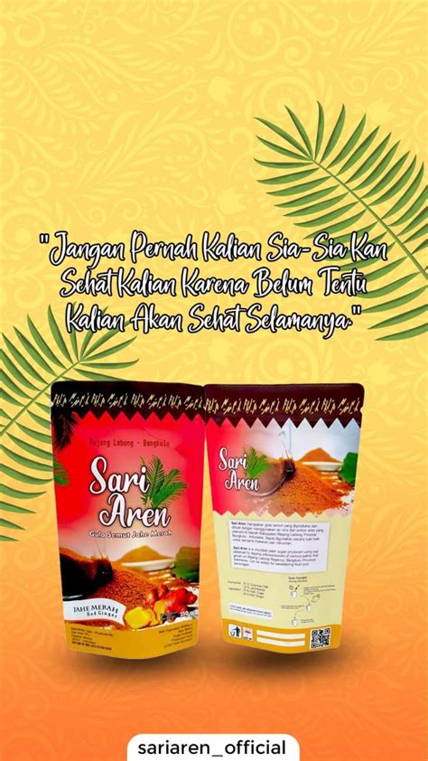 Jual Gula Semut Jahe Merah PaDi UMKM