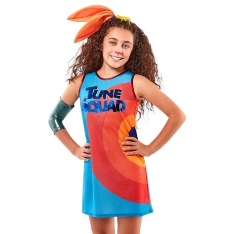 Rubies Costumes New Space Jam Lola Bunny Tune Squad Dressup Set
