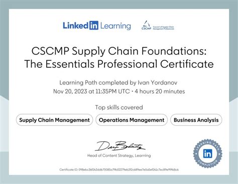 Ivan Yordanov On Linkedin Certificate Of Completion