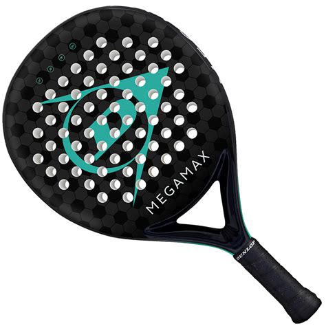 Dunlop Megamax Black Padel Racket 2025 Padelshack