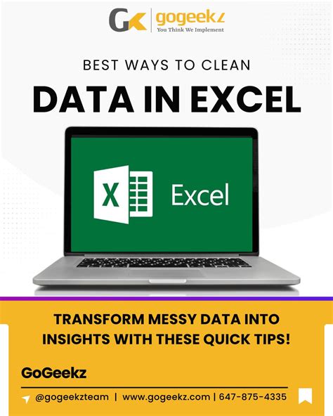 Gogeekz Inc On Linkedin Exceltutorial Datacleaning Excelhacks