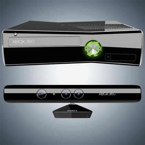 Xbox 360 S Kinect 3d Model