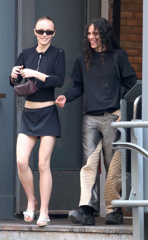 Lily Rose Depp And 070 Shake Pack On Pda During Nyc Date