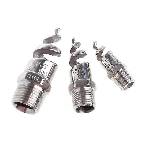 Stainless Steel Spiral Cone Atomization Nozzle Spray Sprinkler Heads Fruugo UK