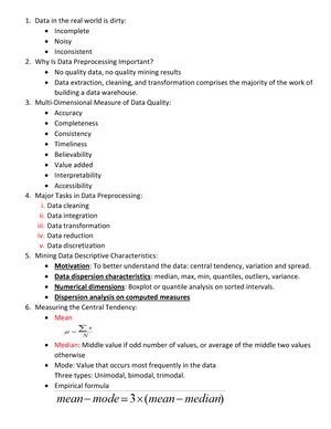 Data Mining Ch7 Cluster Lecture 2 Data Mining Concepts CH7