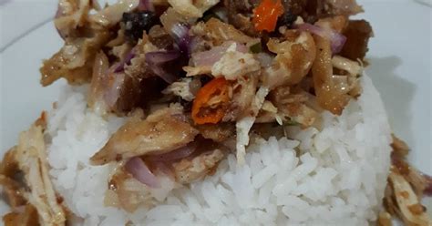 Resep Ayam Suwir Sambal Matah Oleh Santia Inda Cookpad