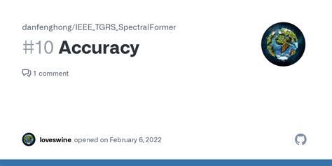 Accuracy Issue Danfenghong Ieee Tgrs Spectralformer Github