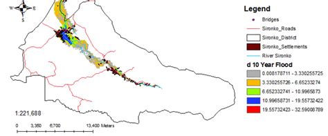 Figure 7 Application Of Hec Hmsras And Gis Tools In Flood