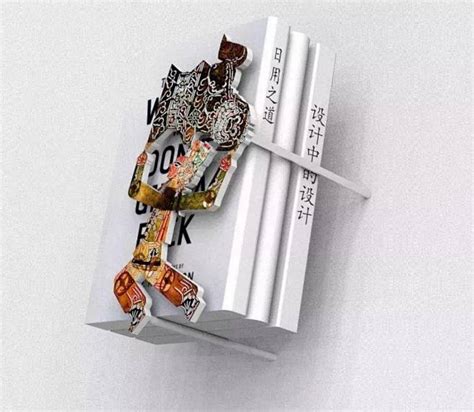 当非遗遇上现代设计这些创意办公用品让人眼前一亮 设计癖 倾角 多功能极简皮影书架 皮影戏所用的皮影图案与技艺是数千年来人民的智慧与艺术的