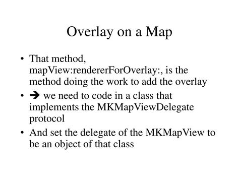 PPT Overlay On A Map PowerPoint Presentation Free Download ID